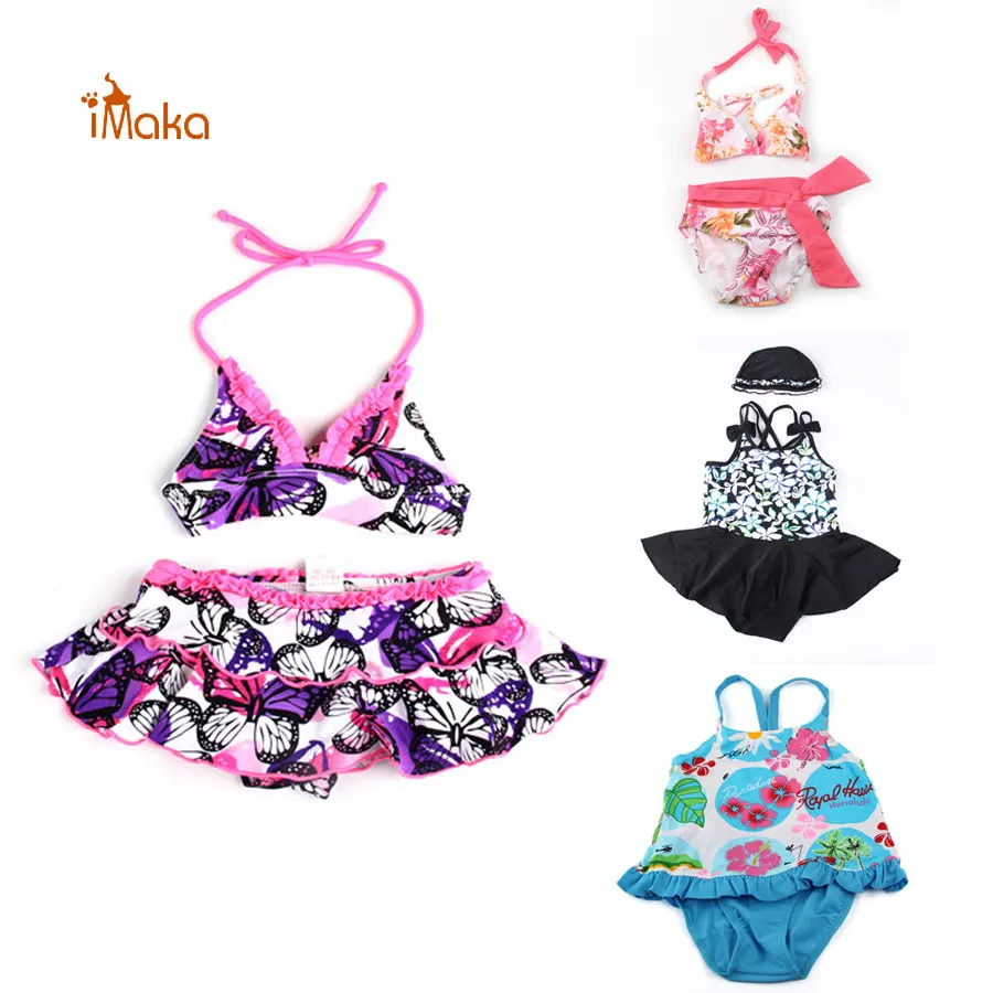 Imaka 6T 13T Children Swimwear Girls Swimsuit Beach Wear Baby Kids ...