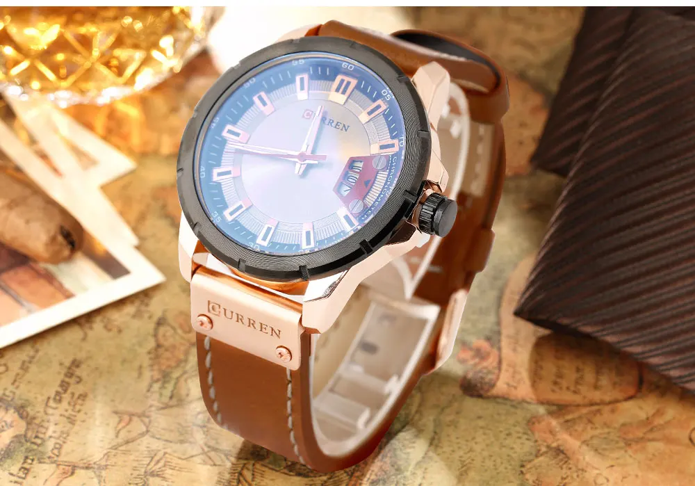 Curren M8284 Men's Watch Chronometer Calendar