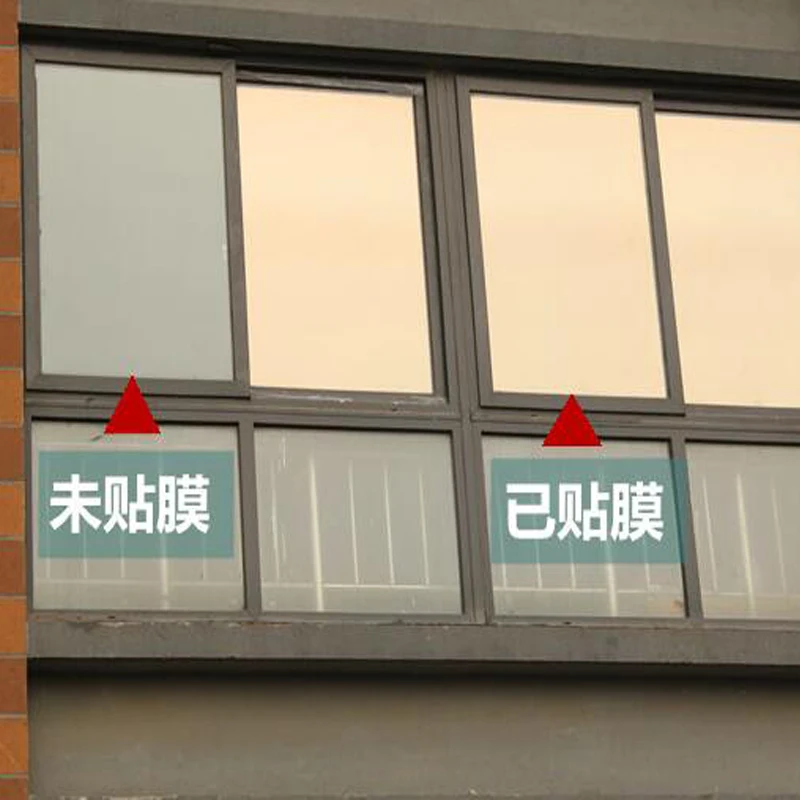 1.52mx15m Solar Bronze Window Tint Film One Way Vision Sun Reflective ...