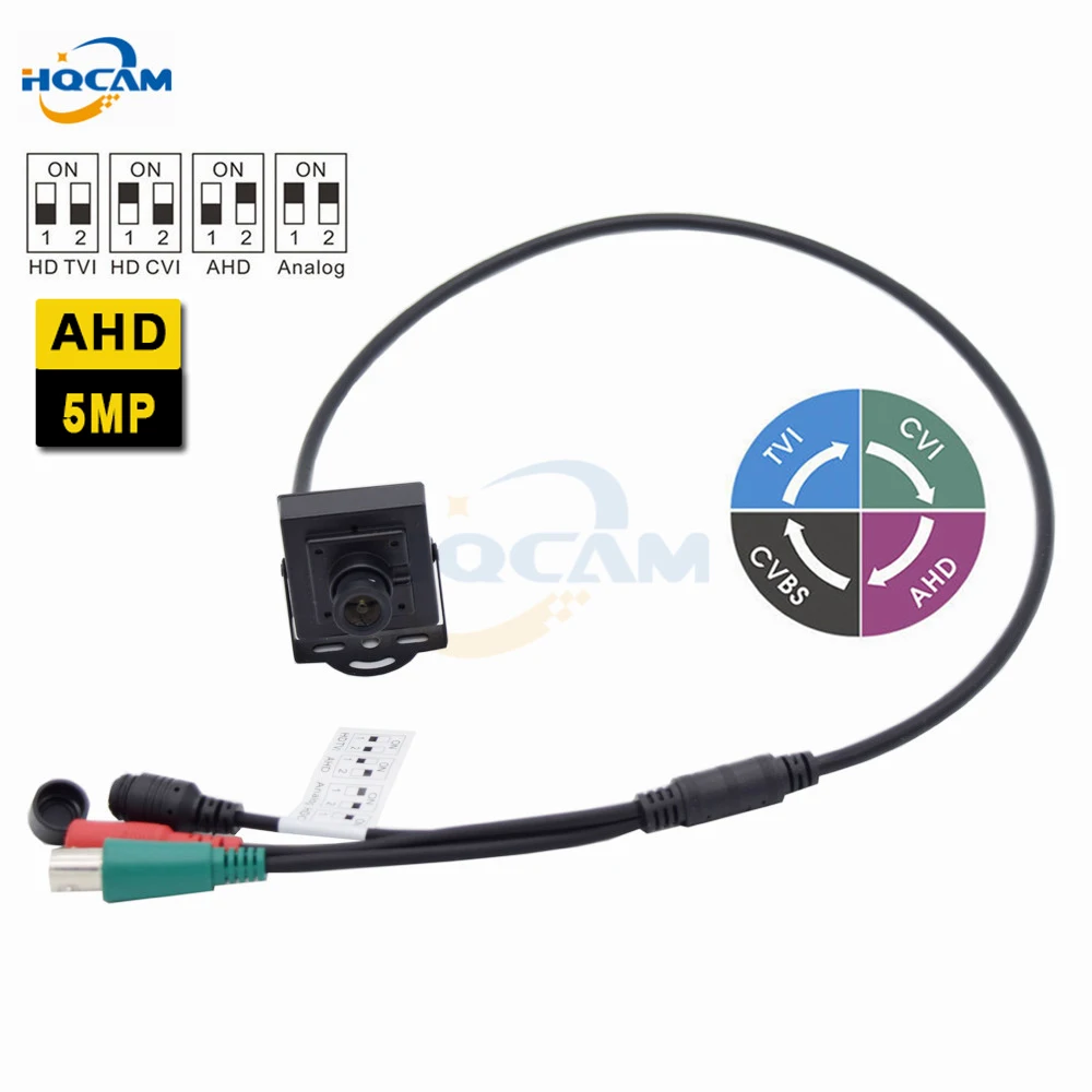 Hqcam Mini Ahd Camera 5 0mp Camera Indoor Security Cctv Camera Dip