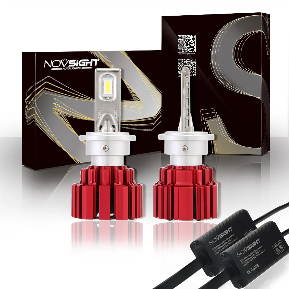 NIGHTEYE D1 D2 D3 D4 S/R Voiture Led Phares 80 ~ 86 W 13600lm/set Voiture Phares Ampoules Blanc ...