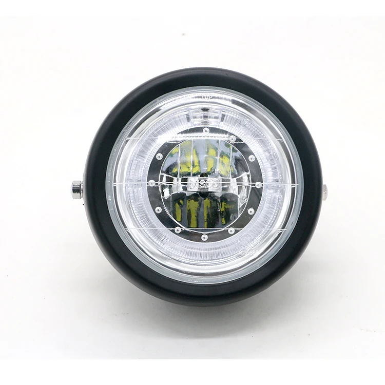 E-mark 12v Front Halogen Light For Motos 125 150 250 Led Universal ...