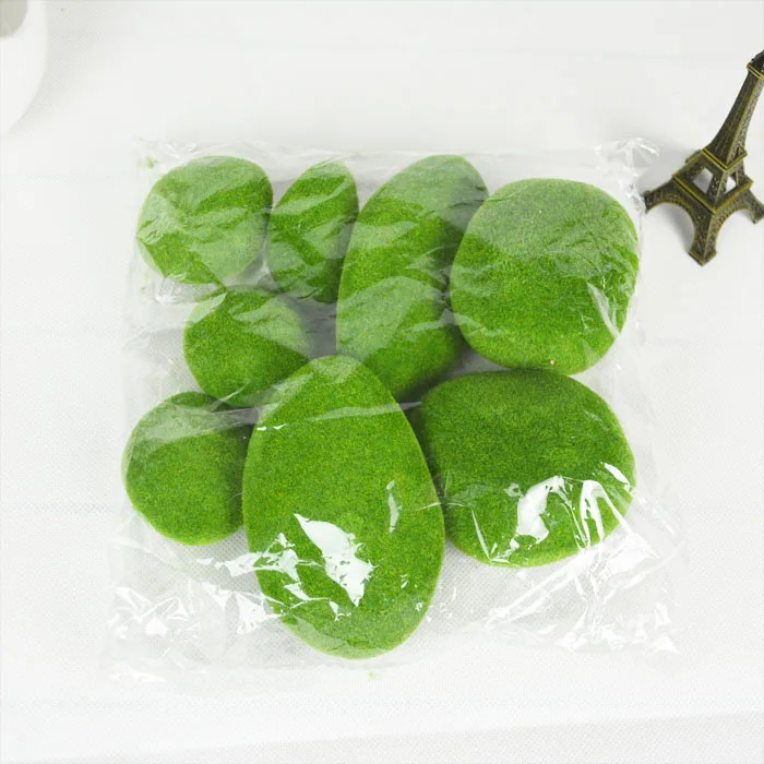 Artificial Moss Stones | Artificial Moss Set | Fake Flower Moss | Moss ...