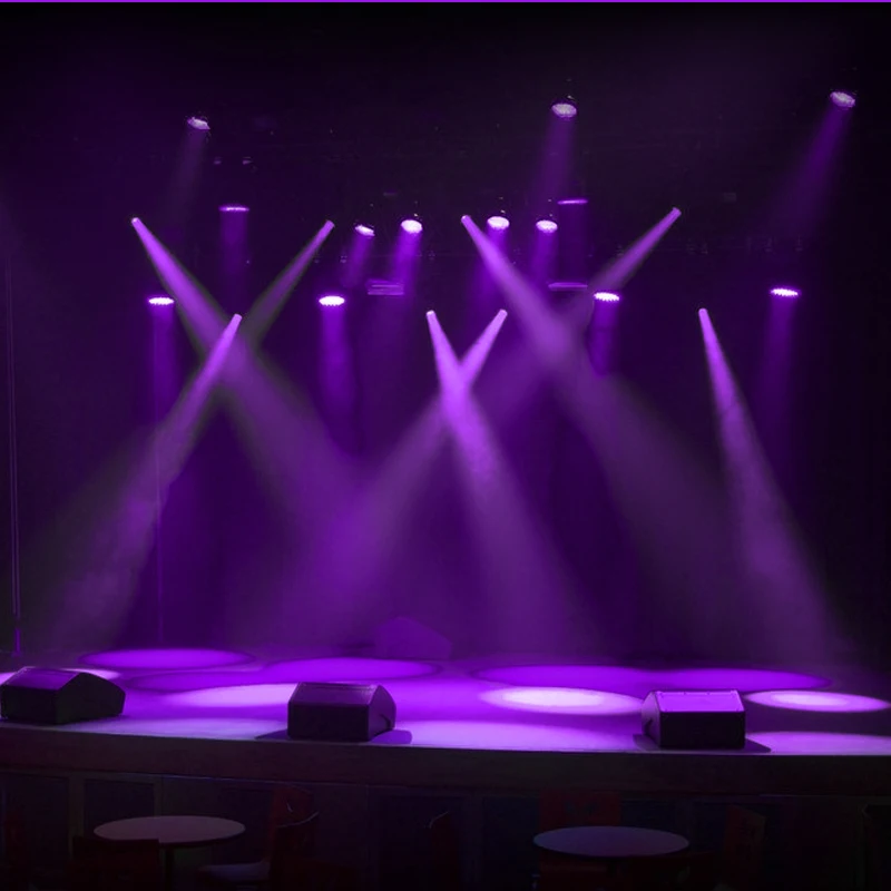 Purple Stage Lights