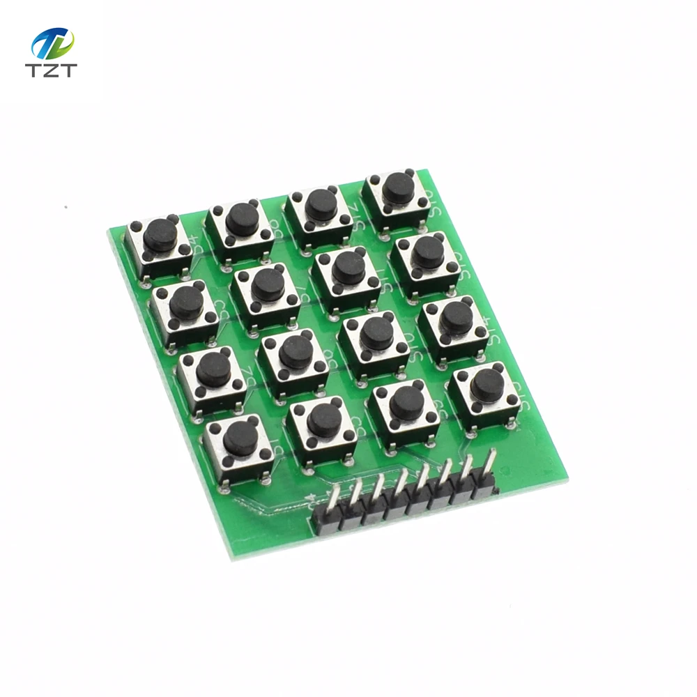 4x4 Matrix 16 Keypad Keyboard Module 16 Button Mcu for Arduino - buy at ...