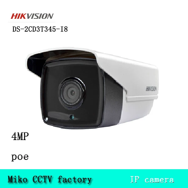 DS-2CD3t45-i8-4MP-h-265-Security-CCTV-Network-Infrared-poe-IP-Camera-IR ...
