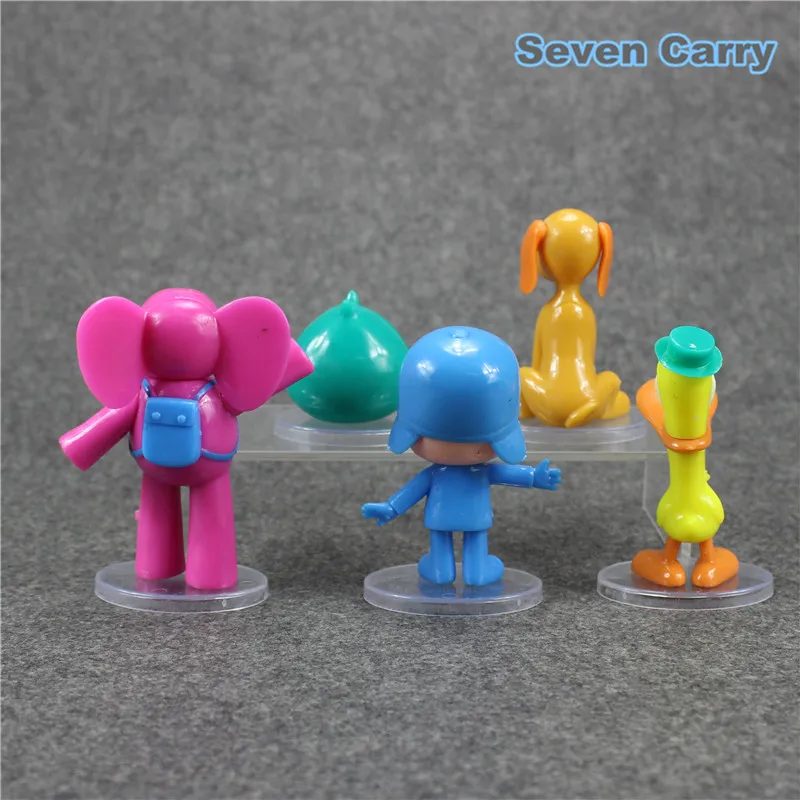 Action Figures Details about 5pc Set Pocoyo Zinkia Elly Pato Loula ...