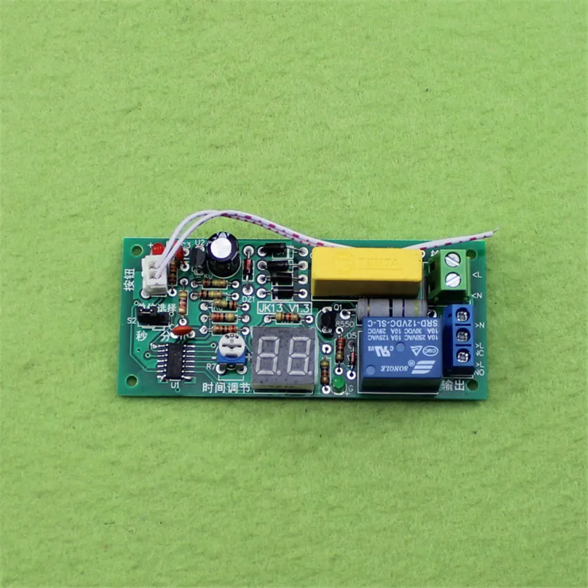 Ic Module Relay Module Delay Module 220v Input 0 Seconds To 99 Minutes Delay Led Digital Tube