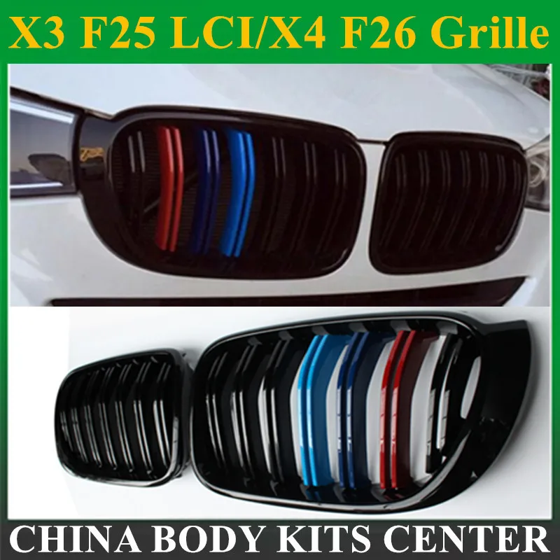 X series x3 x4 f25 f26 abs material front kidney grill grille grid for ...