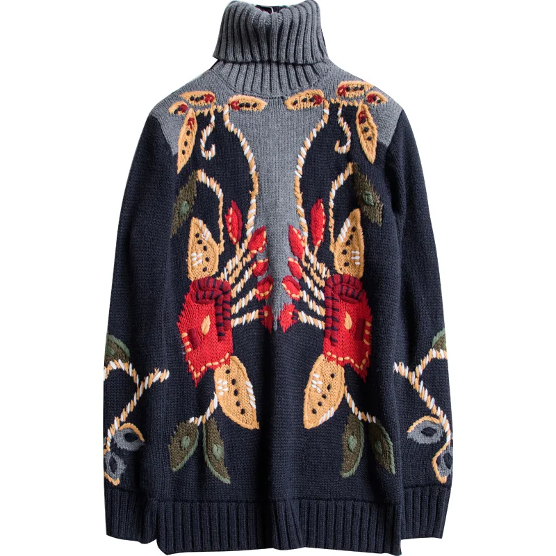 HIGH QUALITY Newest Fashion 2016 Runway Designer Sweater Women's Long ...