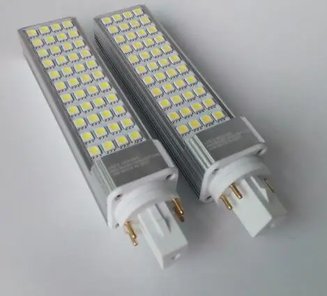 12 W Lâmpada LED PL 4pis G24 5050 smd 60 lâmpada LED PLC G24d Milho Luz ...