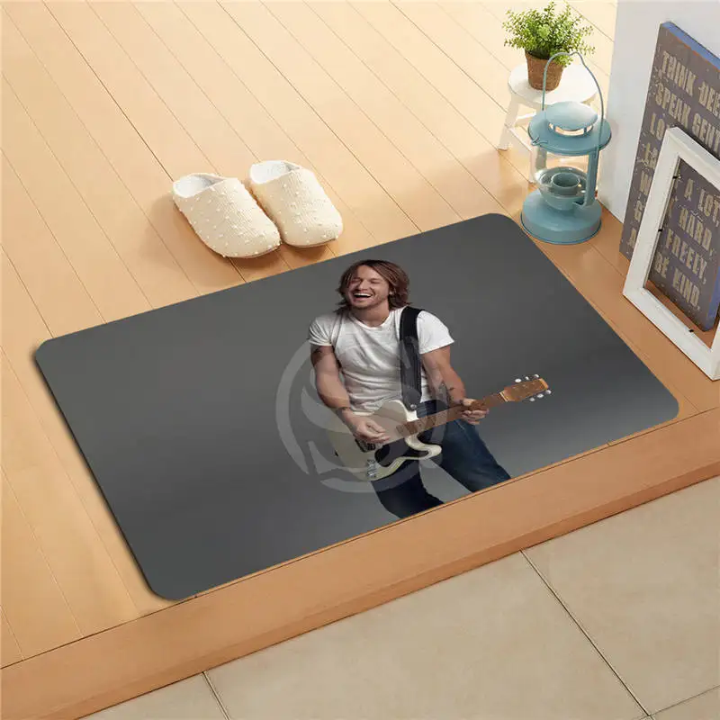P&!15 Custom keith urban Doormat Home Decor Door mat Floor Mat Bath Mats foot pad U 725QQG15|pad ...