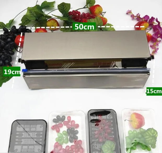 Stainless-steel-cling-film-sealing-machine-Food-fruit-vegetable-fresh ...