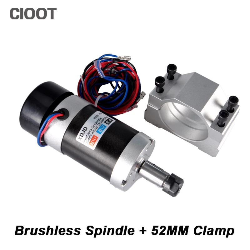 Free Shipping CNC Router Spindle Machine 400W Brushless DC Spindle ...