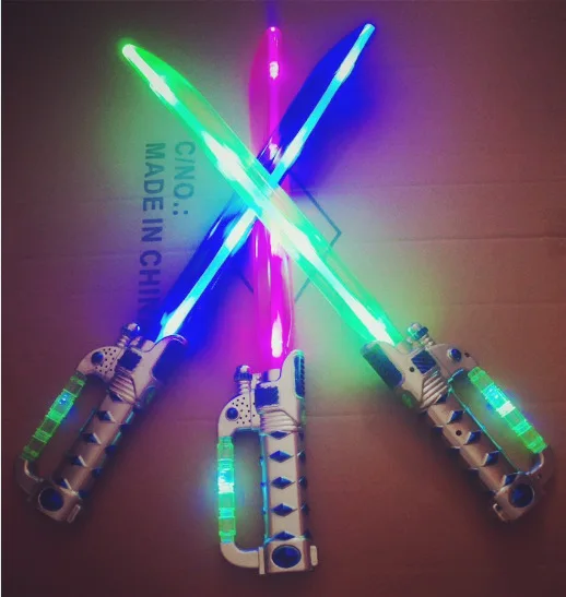 Infrared laser sword Children's music flash music sword The new planet ...