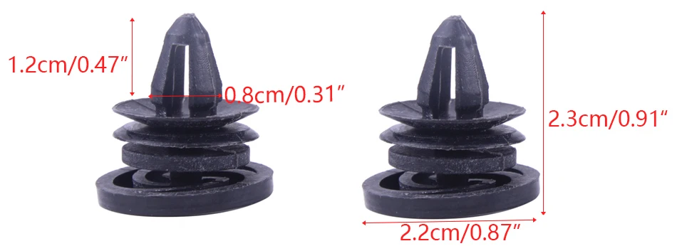 DWCX 10 шт. внутренняя дверная панель отделка монтажный крепеж зажимы ...