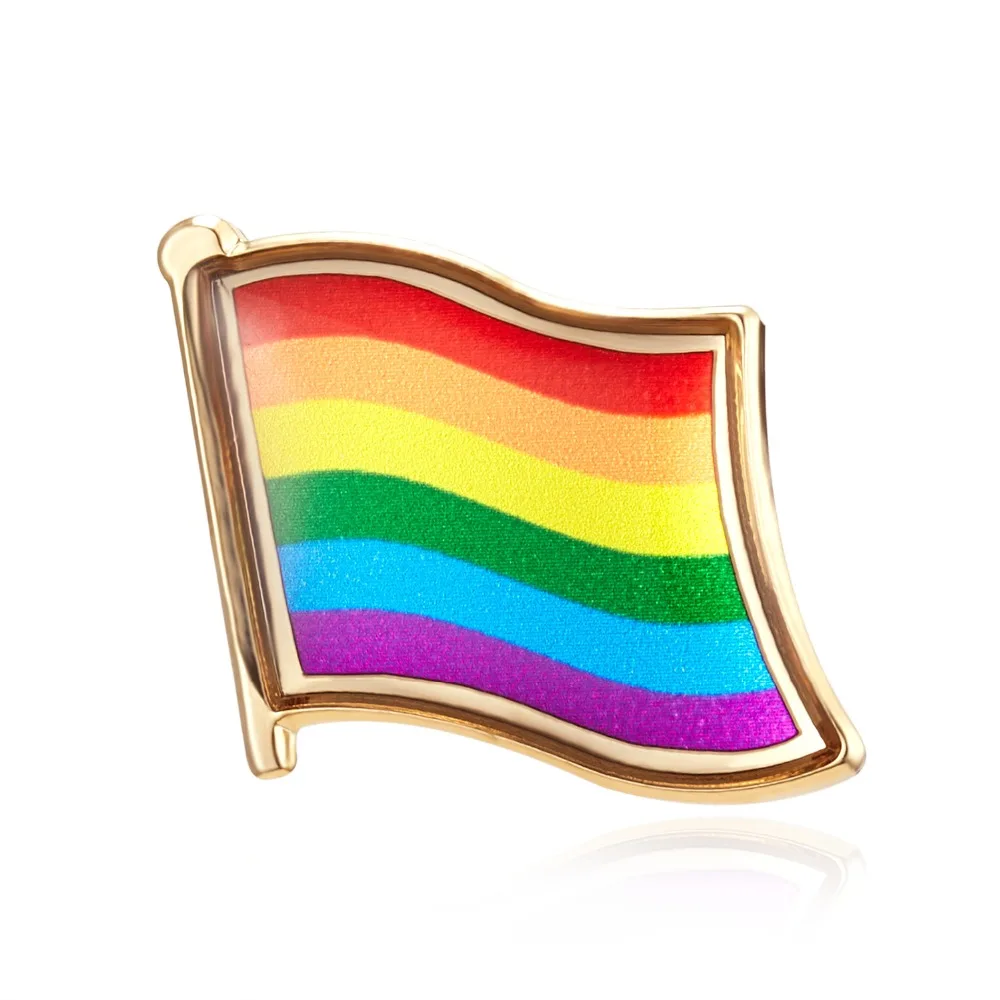 LGBT Rainbow Pride Brooch Pin (Various Designs) - Queerks™