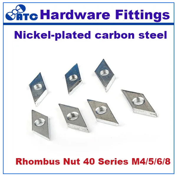 High-quality-standard-Rhombus-nut-for-aluminum-Nickel-plated-carbon ...