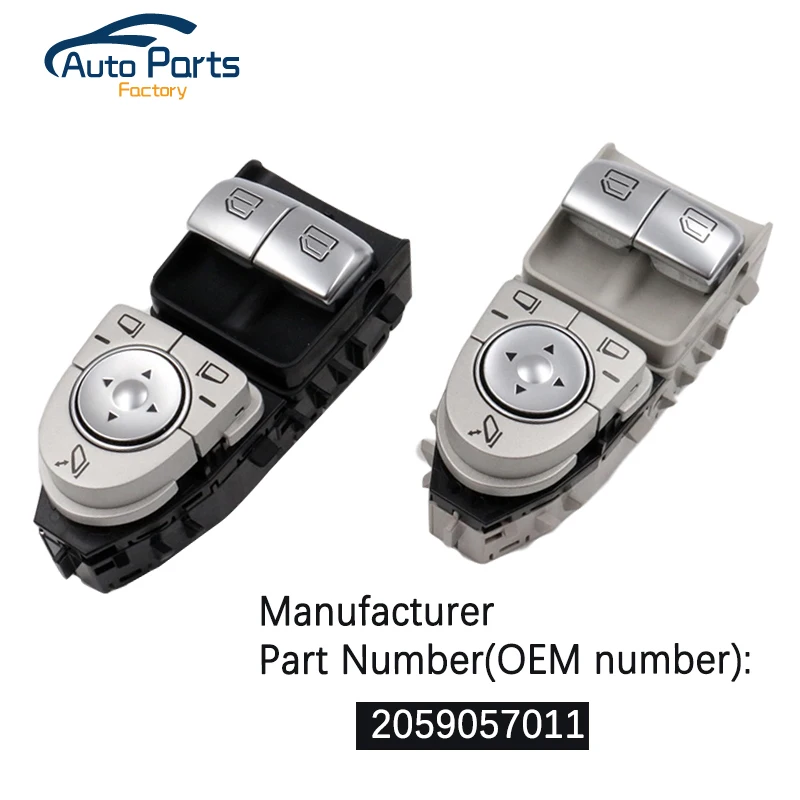 New Power Window Switch For Mercedes-benz 2059057011 A2059057011 Window ...