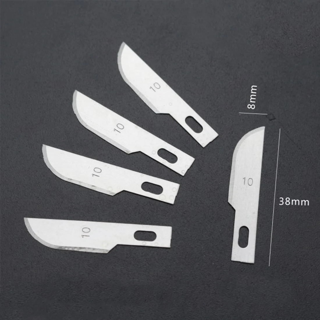 #10 Craft Scalpel Blades - Craft Knife Carbon Steel Blades, Set of 10 ...