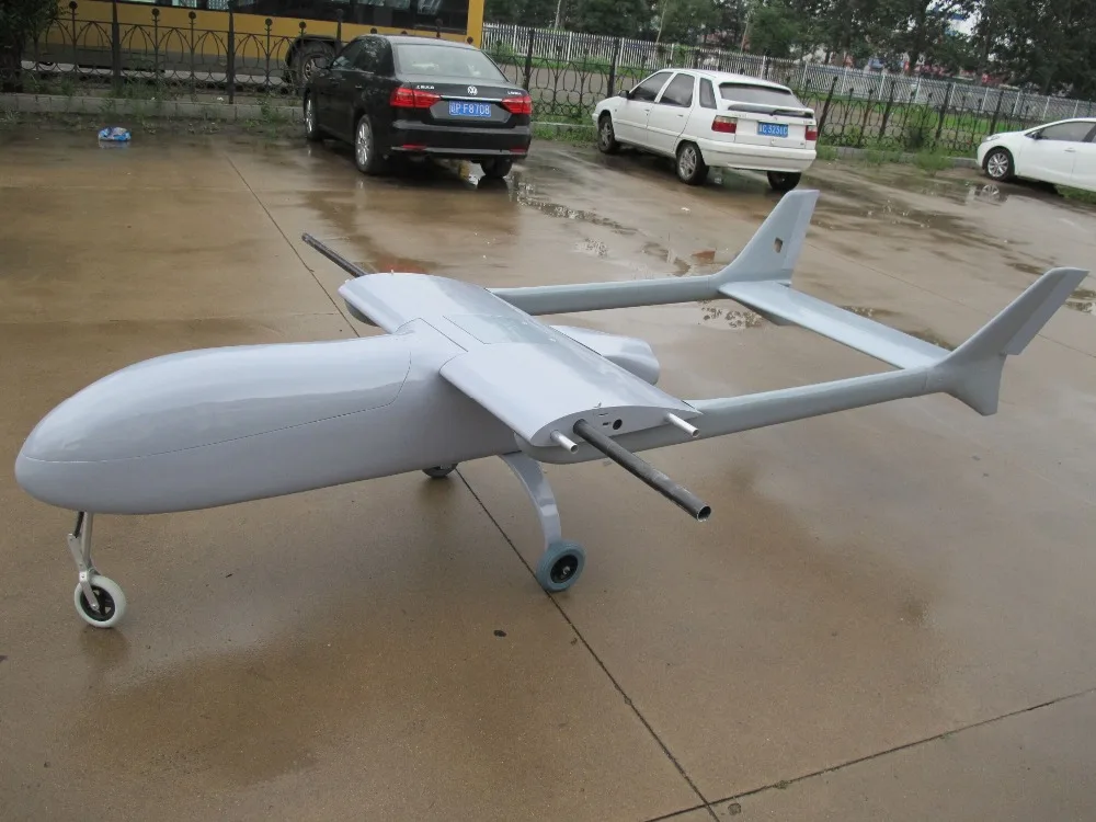Super Huge MUGIN 4450mm UAV (H)T-tail Plane Platform Aircraft FPV Radio ...