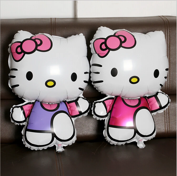 53cm birthday party decoration Hello Kitty Cat aluminum film balloon ...