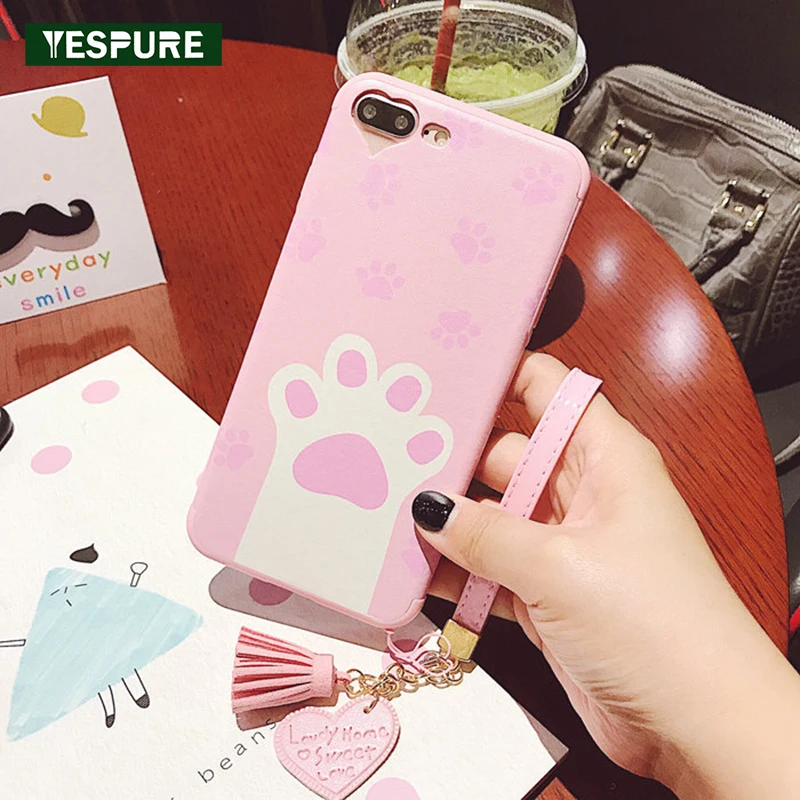 YESPURE Free Shipping Silicone Cute Phone Full Back Cover for Iphone 6 ...