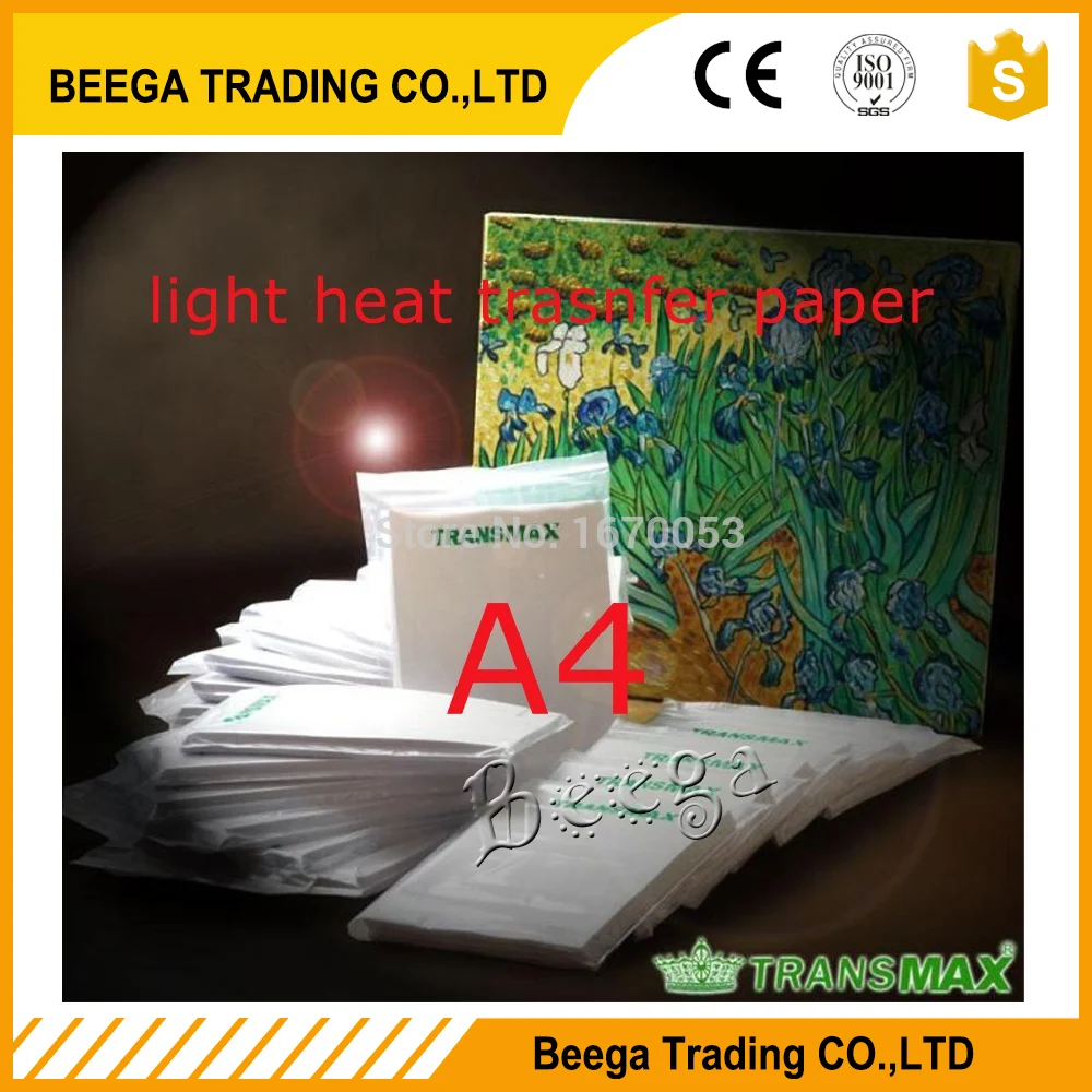 Free-Ship-A4-Paper-20pcs-10-Light-10-Dark-Inkjet-Heat-Transfer-Paper ...