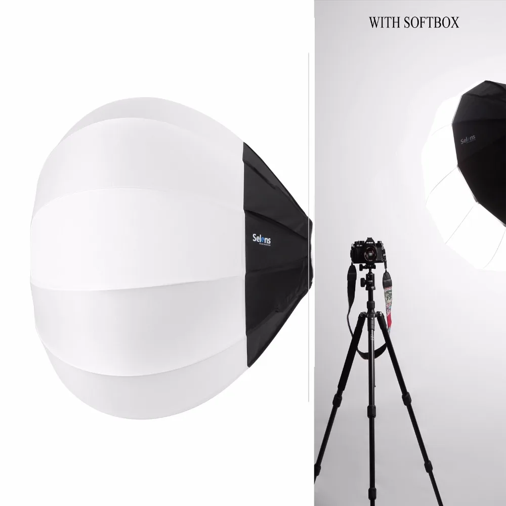 80cm balão bola rápida softbox bowens montagem para câmera photo studio ...