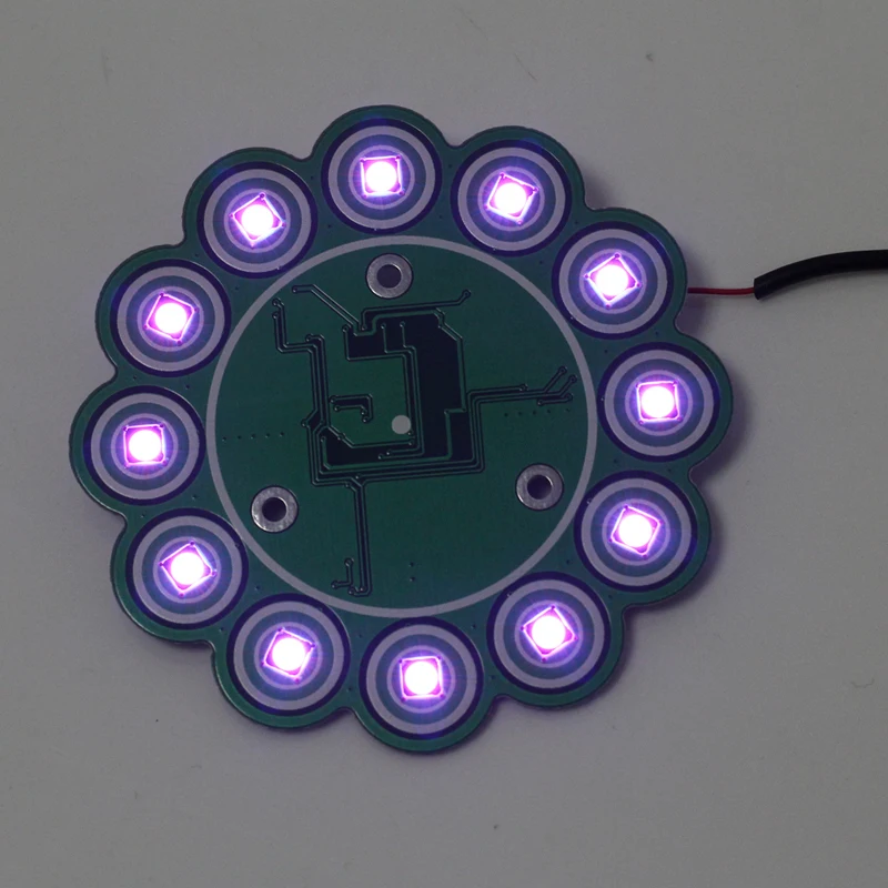 Monday Kids Capacitive Touch Button RGB Full Color LED Flow Lamp Module ...