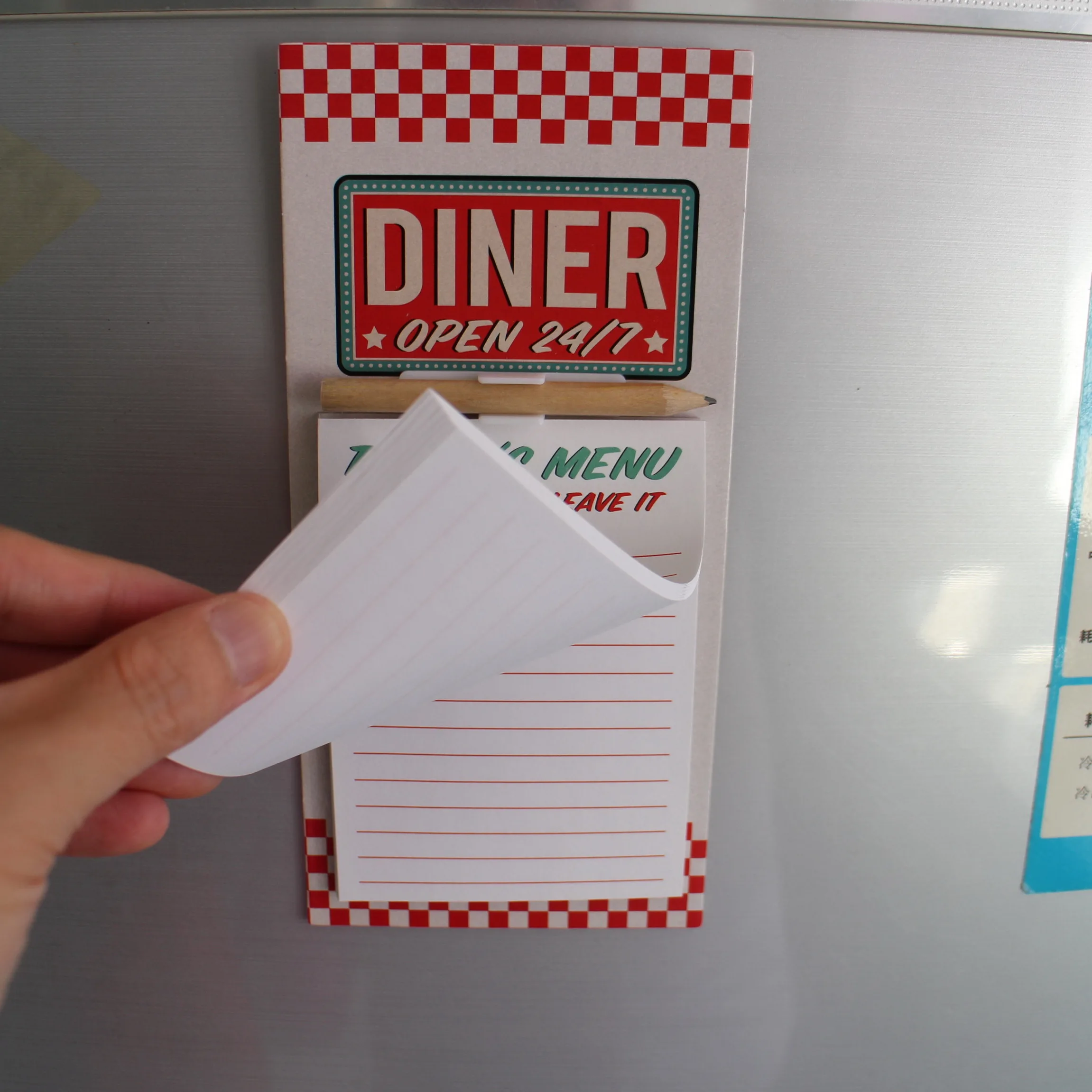 Magnetic Notepads for Fridge Grocery Shopping List and Reminders 50 ...