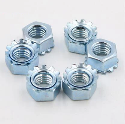 M3 M4 M5 M6 M8 M10 Keps Nuts Multi Tooth K-type Gear Toothed Lock Nuts ...
