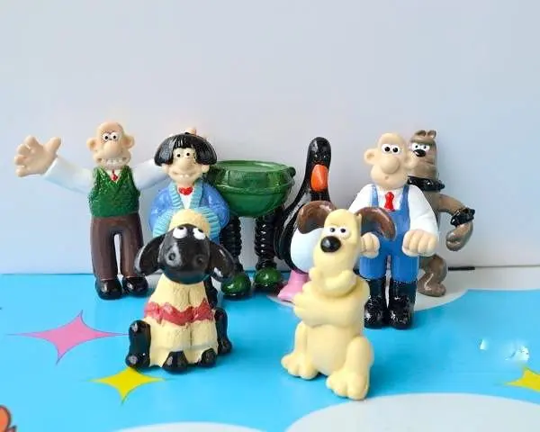Wallace and Gromit 8 figures toy collectable Australia stock|toy ...