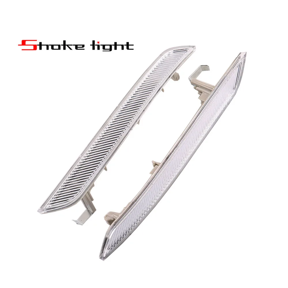 2X Left+Right Clear White Side Marker Reflector For BMW X6 E71 E72 2007 ...