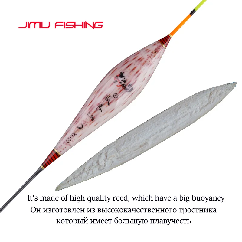 2019 Professional Reed Fishing Floats Fresh Water Fishing Bobber Big ...