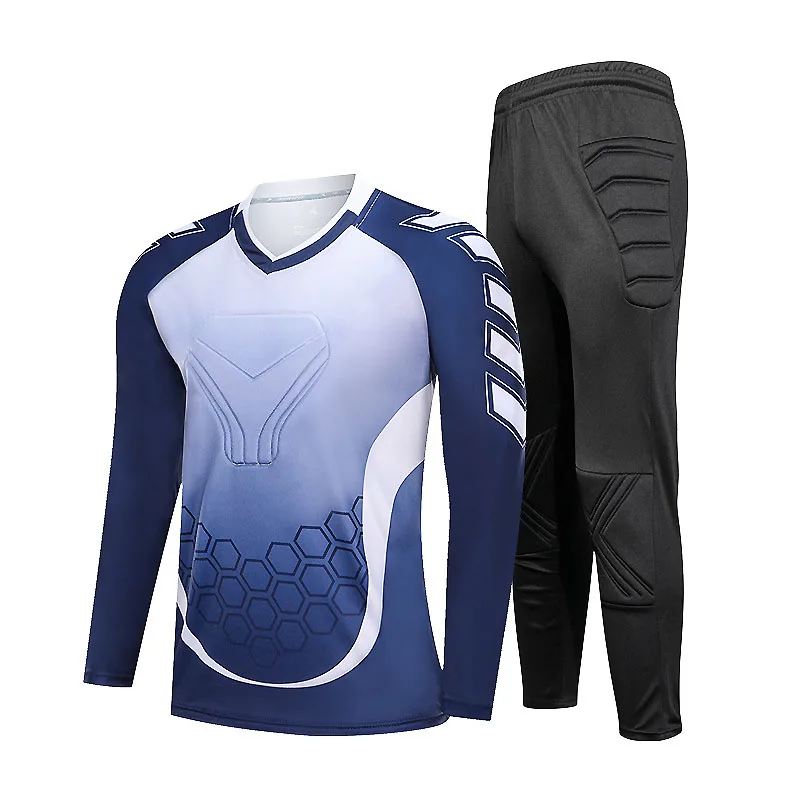 Professional Soccer Goalkeeper Uniforms Men Goalkeeper Jerseys Soccer ...