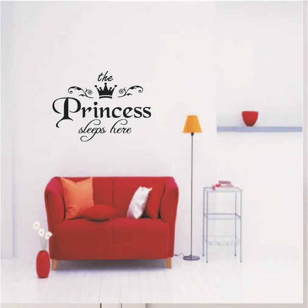 Kids Room Wall Sticker Removable Princess Sleeps Wall Stickers Art kids-room-wall-sticker-removable-princess-sleeps-wall-stickers-art