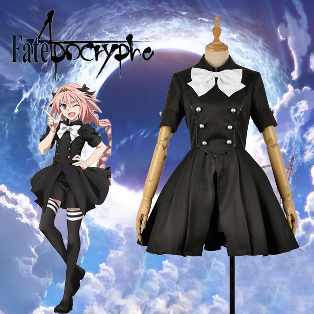 Fate Epilogue Event Astolfo Girls Dress Mordred Cosplay Costume Custom ...