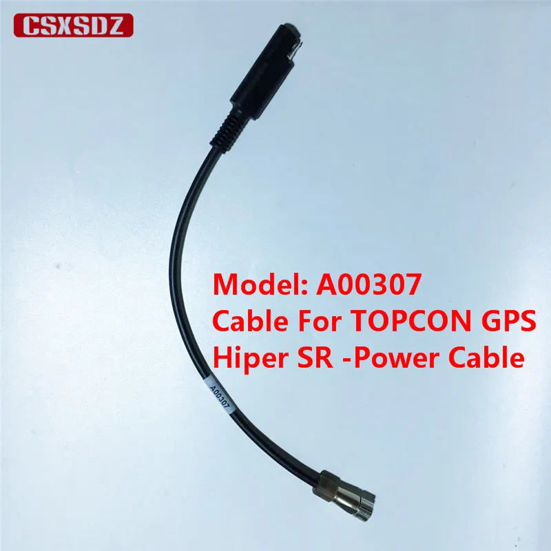 NEW Topcon SR GPS RTK Power Cable A00307 Topcon Hiper GPS 6 pin cable ...