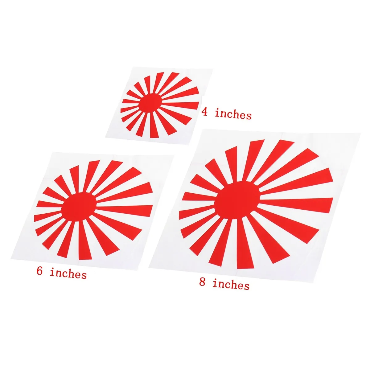 Japanese Roundel Variant Rising Sun flag Japan Naval Car Vinyl Decal ...