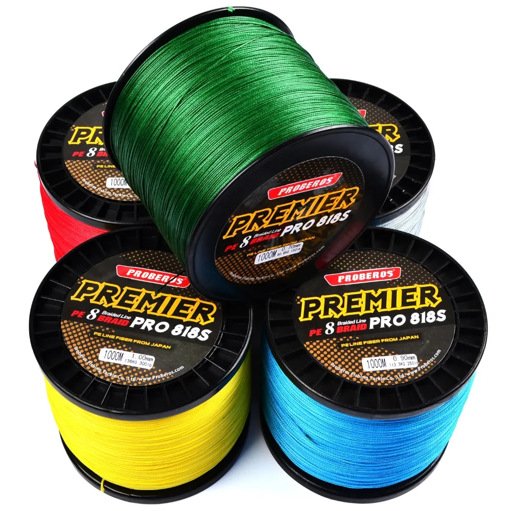 Aliexpress.com : Buy Proberos Fishline 8 stands 300M&500M&1000M Fishing ...