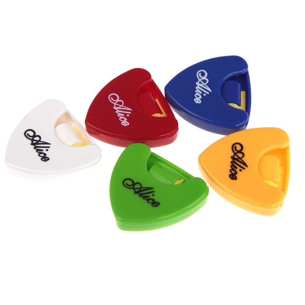 Guitar Parts Alice 5pcs Plactic Triangle Shape Guitar Pick Plectrum ...