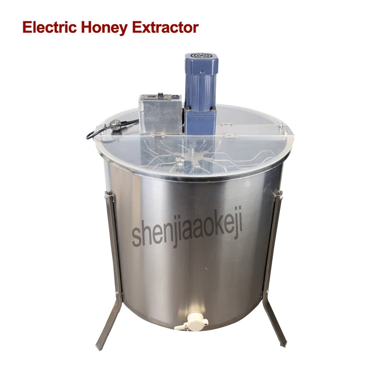 1pc-Stainless-steel-6-Frame-Electric-Honey-Extractor-Thickening-Honey ...