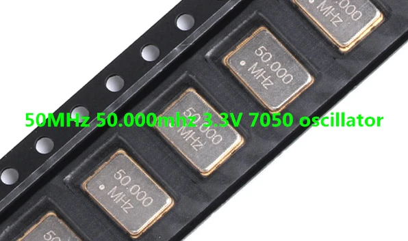 oscillators 50ppm 15pf 50MHz 50.000mhz 3.3V 7050 oscillator|oscilator 50mhz| - AliExpress