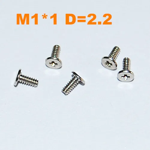1000pcs/lot M1*1 type CM Thin head flat head phillips micro machine ...