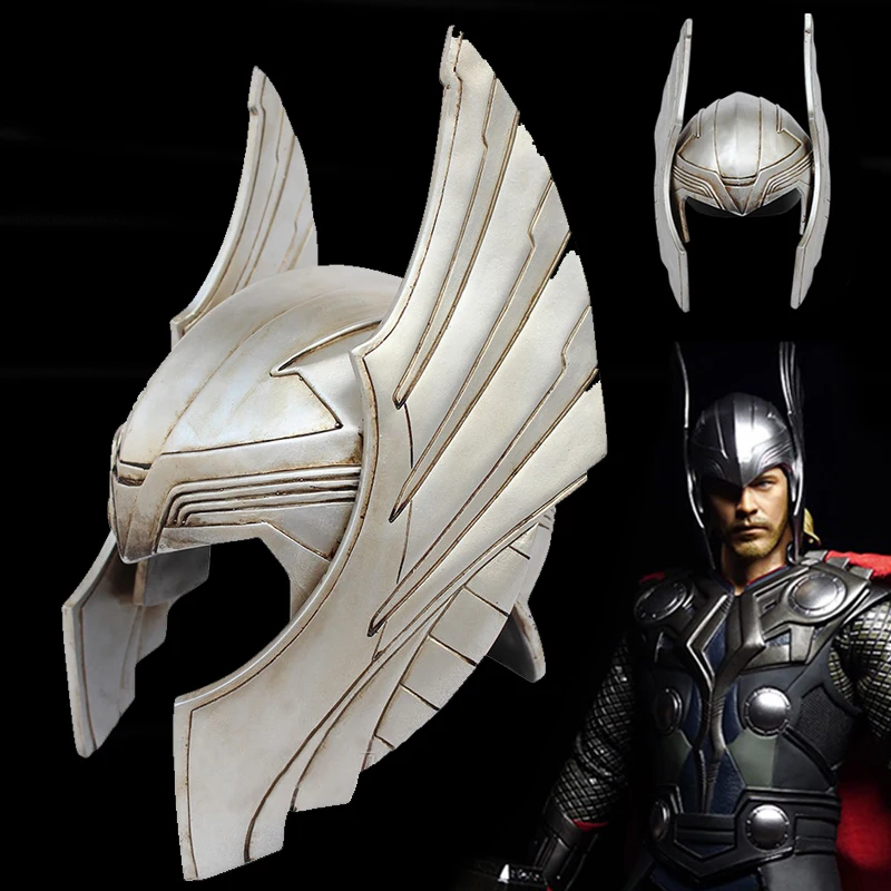 1:1 The Avengers 2 1/1 Thor helmet Thor Mask Cosplay Halloween Mask ...