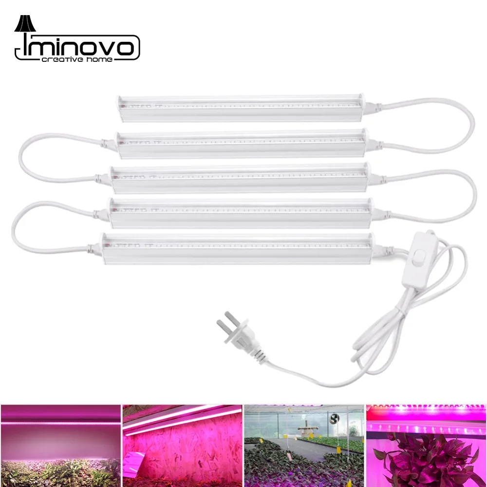 CFL LED Grow Light Full Spectrum Tube Lampada 30W 50W 80W Indoor ...