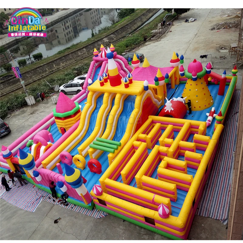 Castillo hinchable inflable para niños, castillo inflable grande para ...