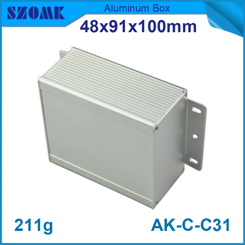 10pcs/lot high quality aluminum instrument enclosure metal project ...