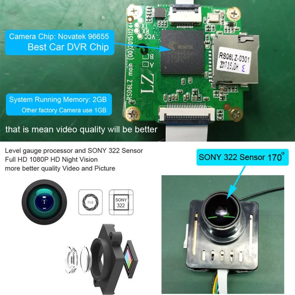 SALE XCGaoon Wifi Car DVR Registrator Digital Video Recorder Camcorder ...